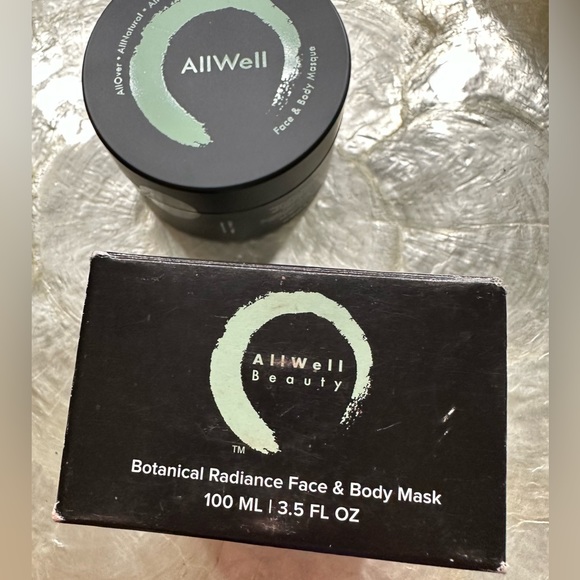 AllWell | Bath & Body | Allwell Beauty Botanical Radiant Face And Body Mask Vegan Crueltyfree ...